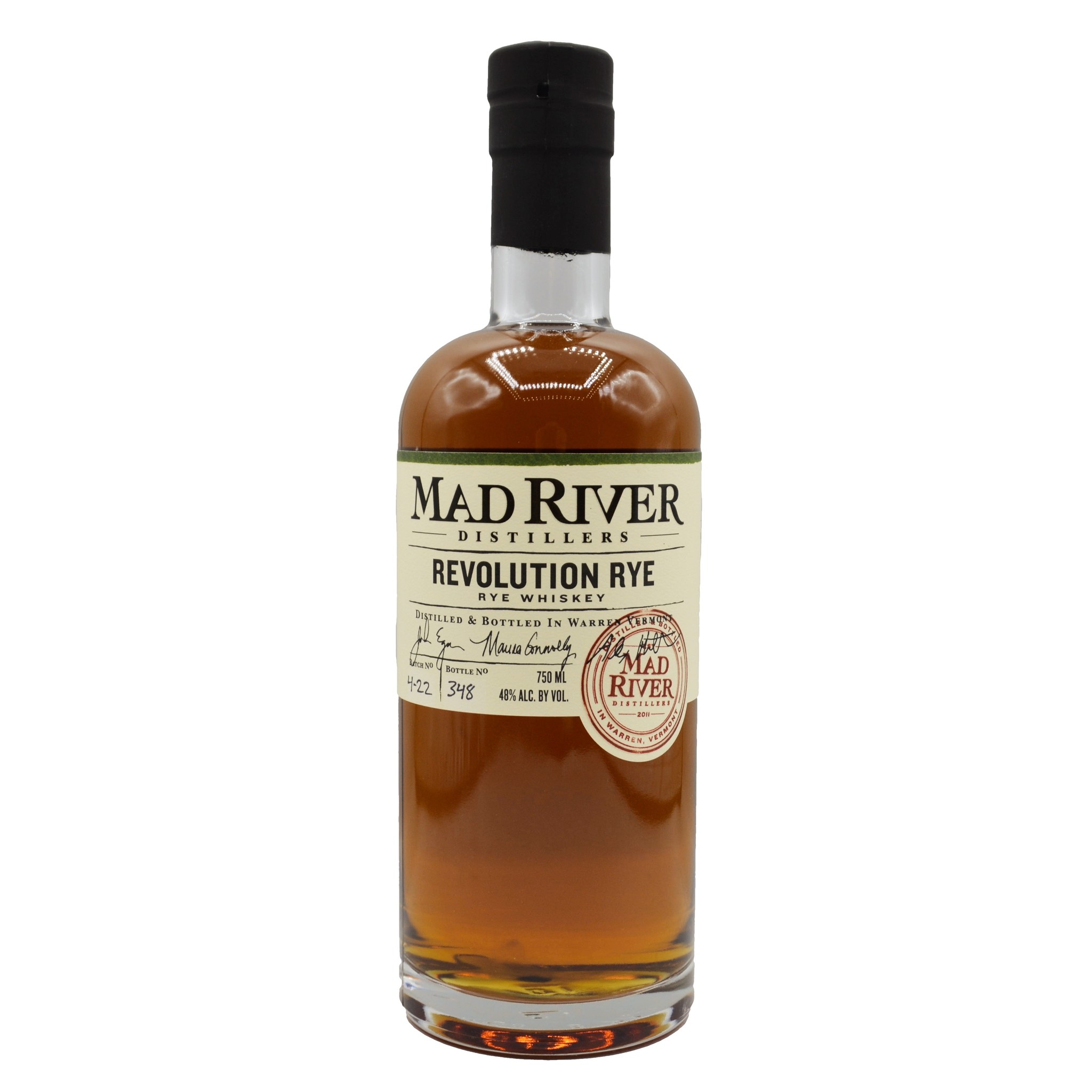 MAD RIVER REVOLUTION RYE 750ML - Grapes & Grains