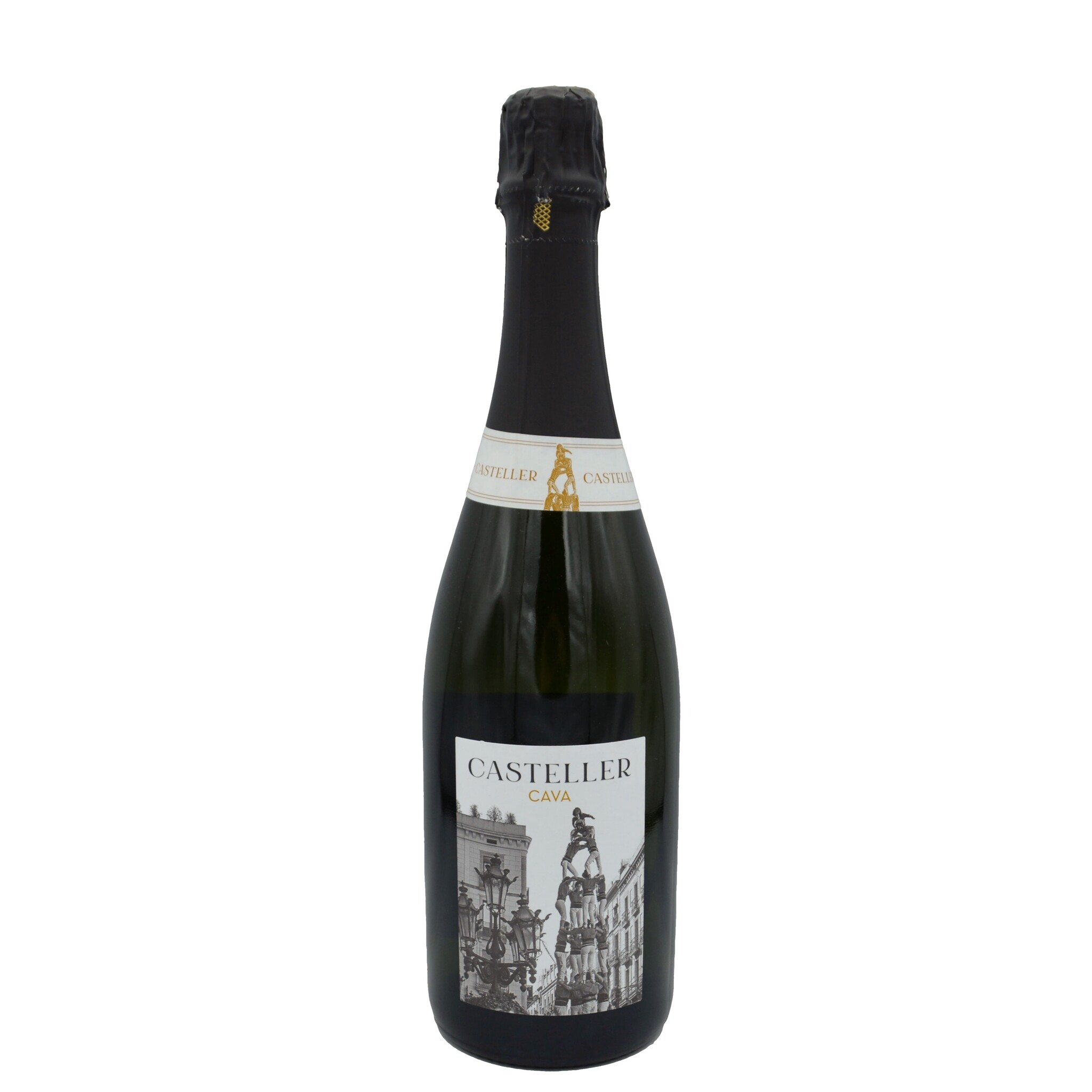CASTELLER BRUT CAVA 750ML - Grapes & Grains