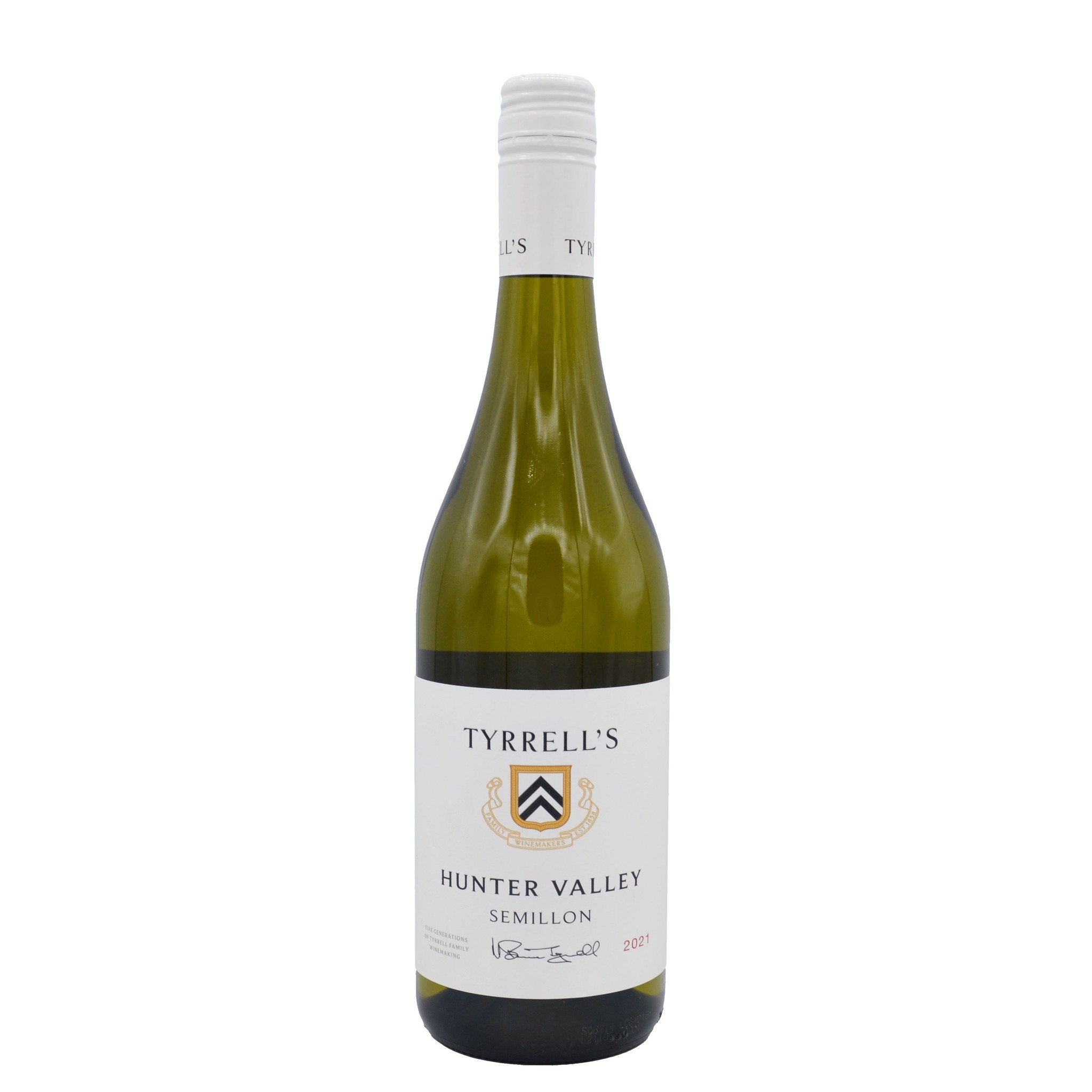 TYRRELL'S SEMILLON HUNTER VALLEY DRY WHITE 750ML - Grapes & Grains