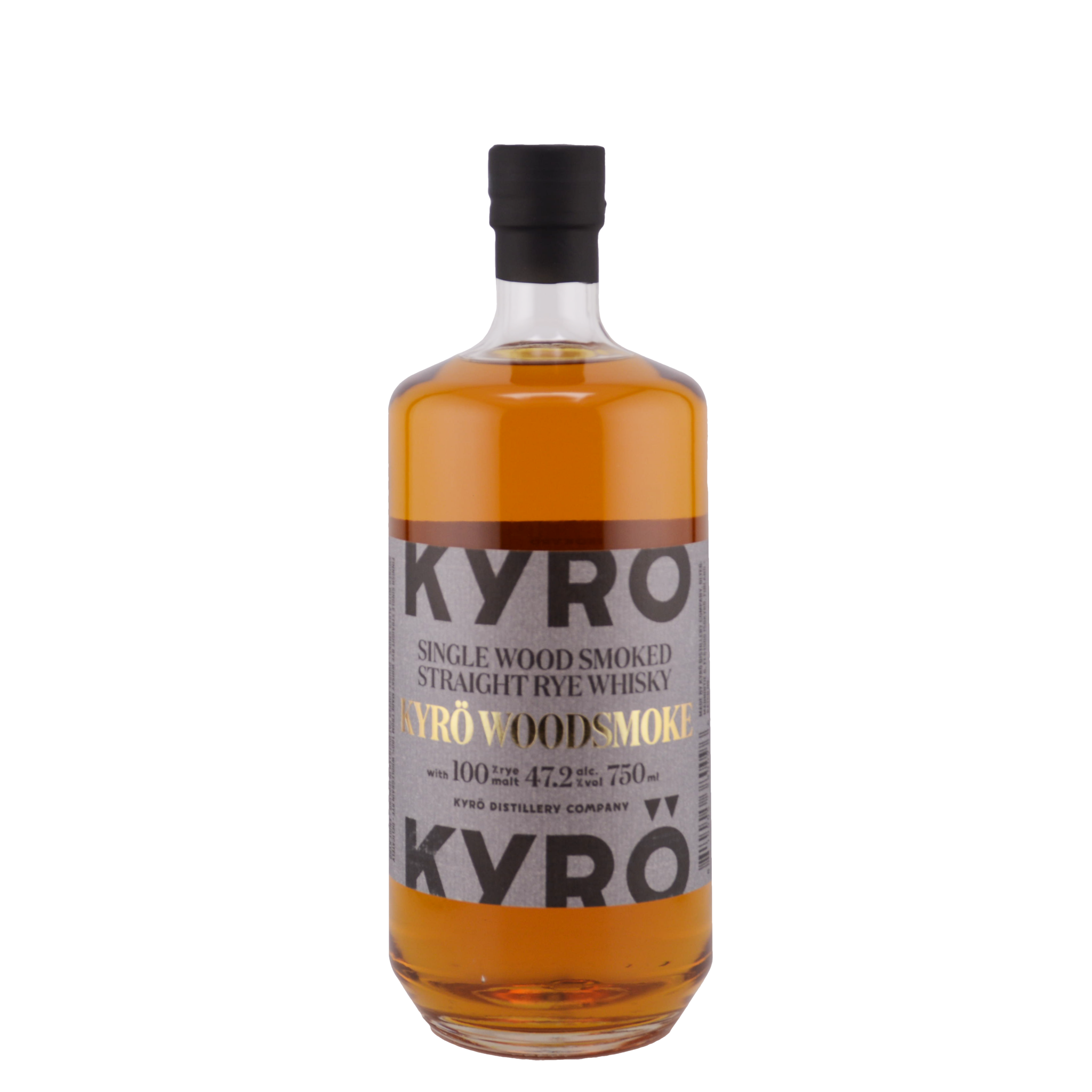 KYRÖ 'WOODSMOKE' STRAIGHT RYE WHISKEY FINLAND 750ML - Grapes & Grains