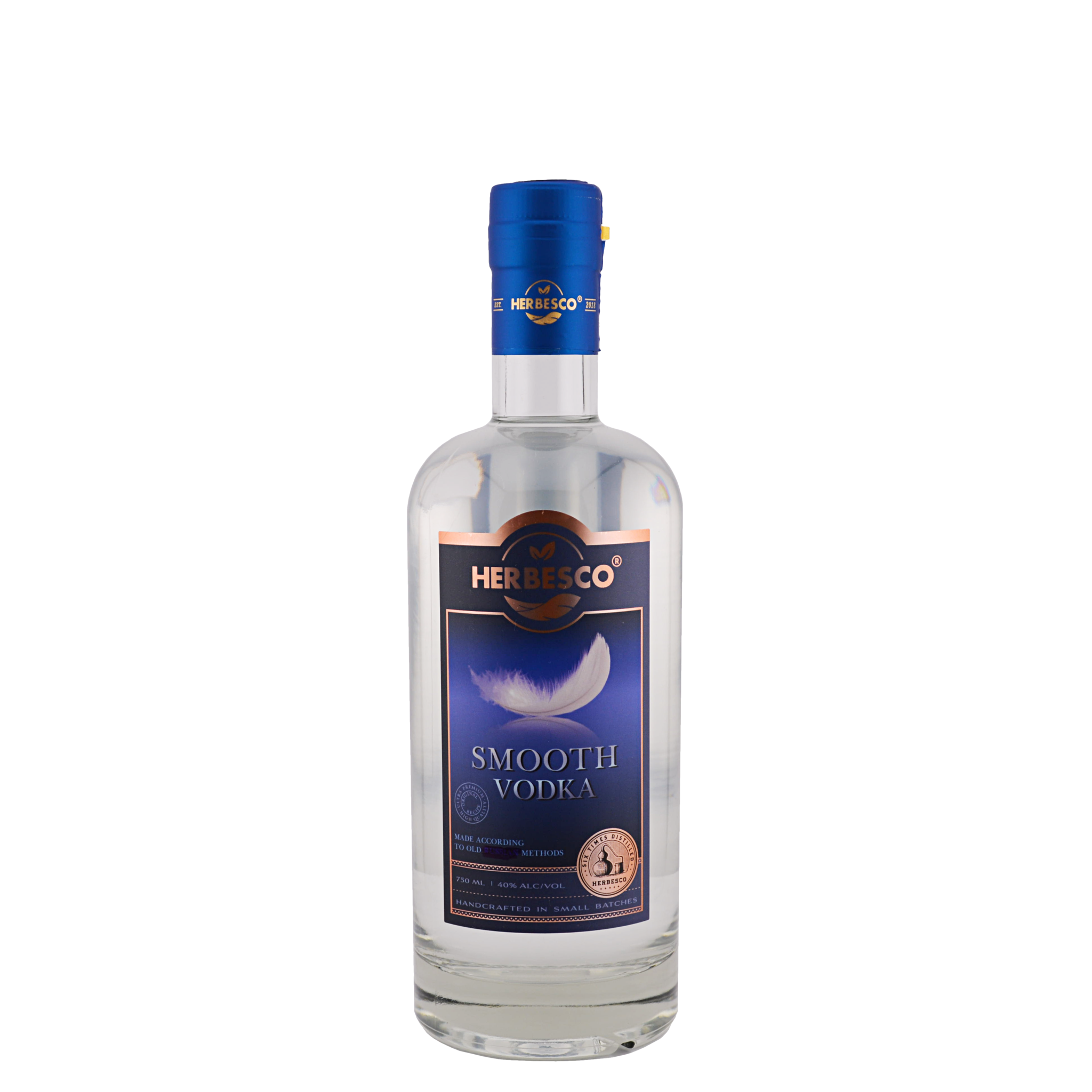 HERBESCO 'SMOOTH' VODKA SMALL BATCH WORCESTER LOCAL 750ML - Grapes & Grains