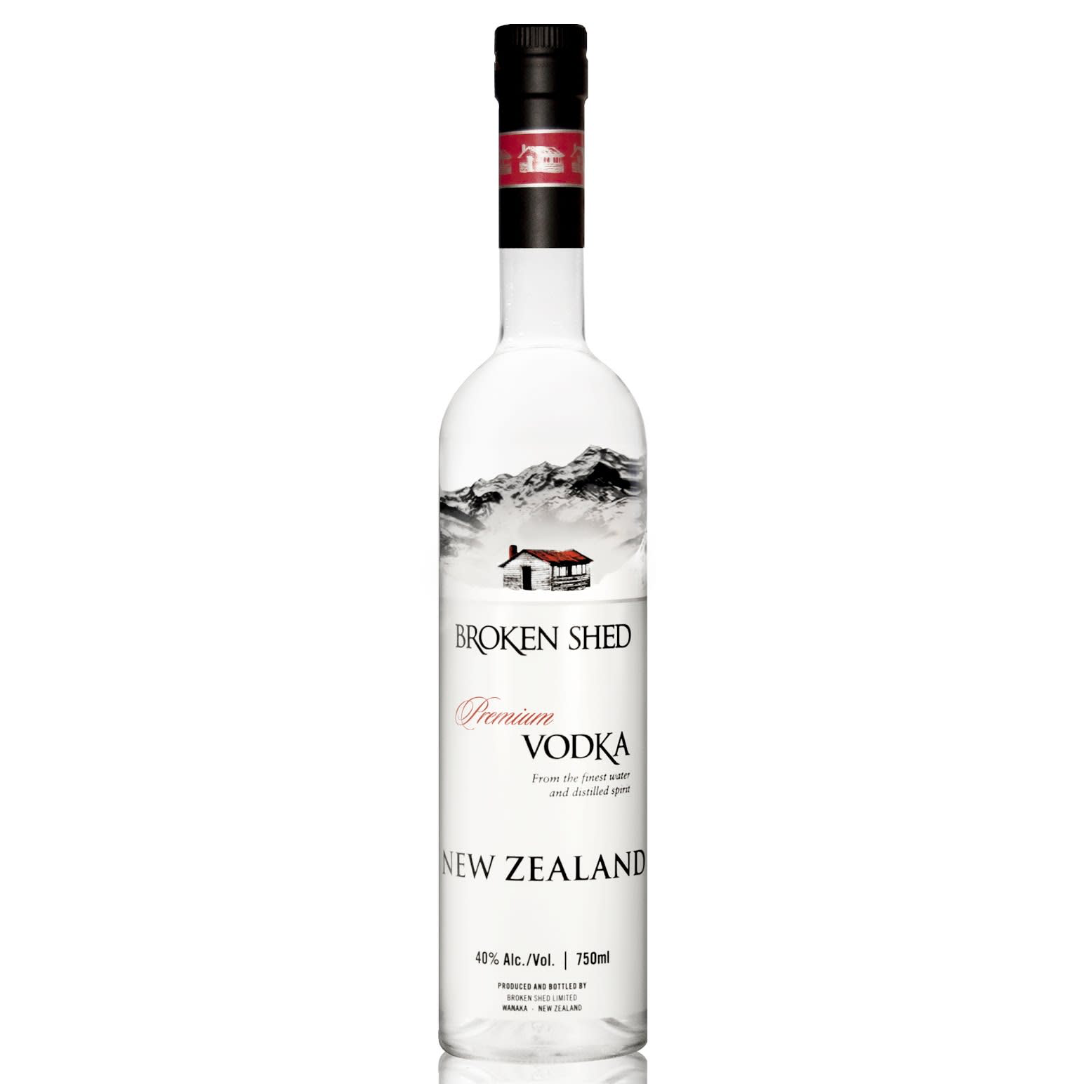 BROKEN SHED VODKA 750ML - Grapes & Grains
