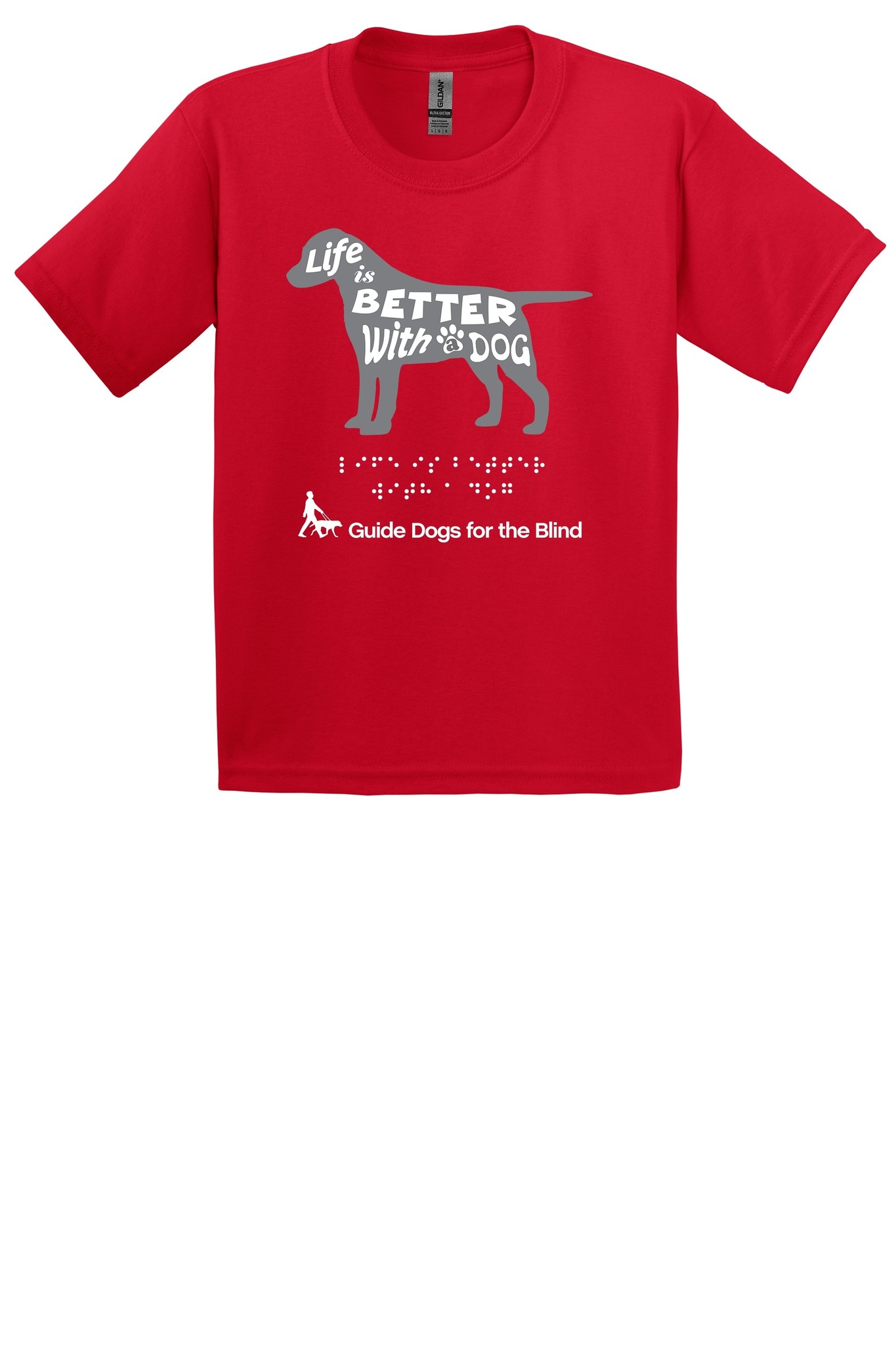 Youth Life Is Better Tee Guide Dogs For The Blind youth-life-is-better-tee-guide-dogs-for-the-blind