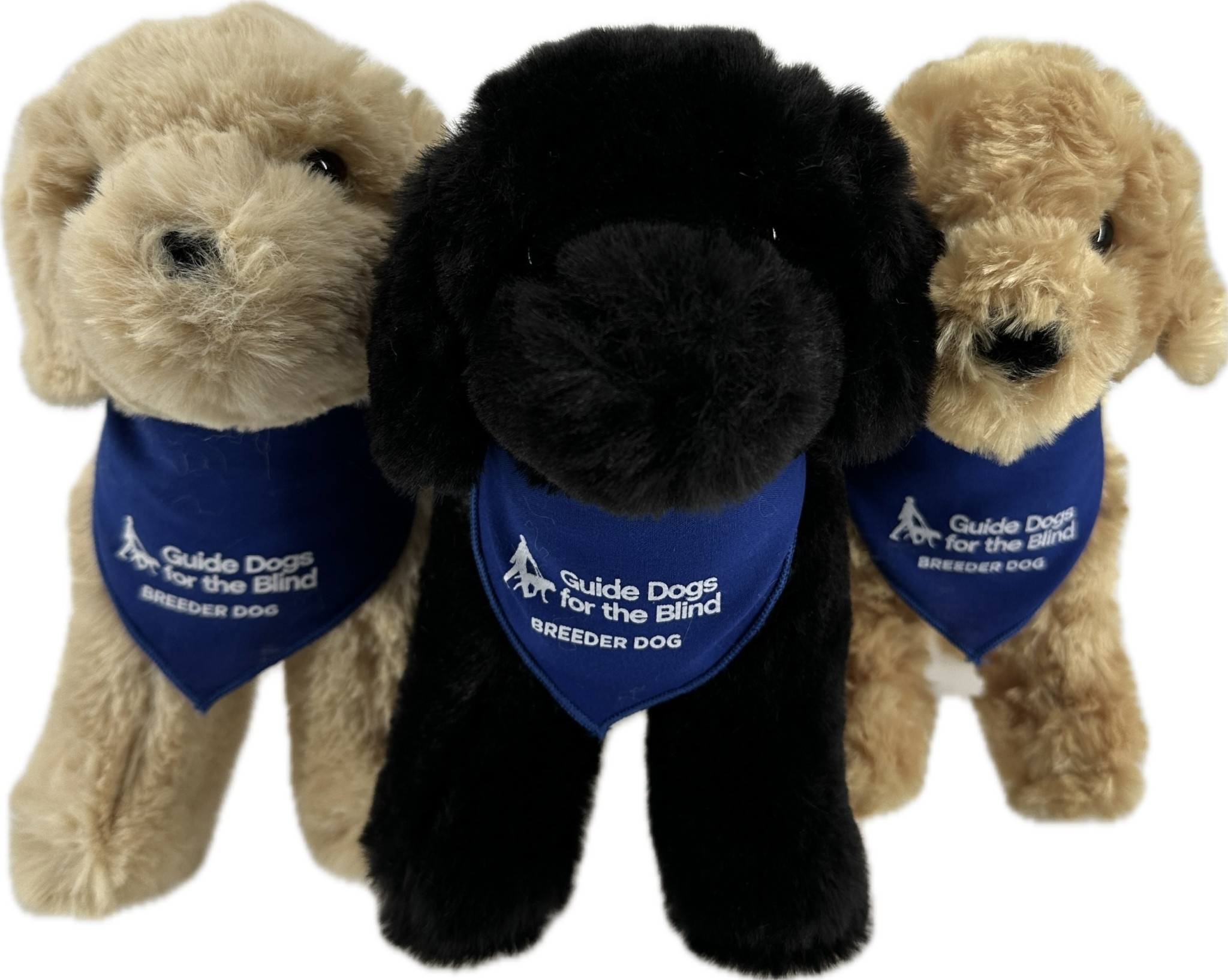 Breeder in Scarf Plush - Guide Dogs for the Blind