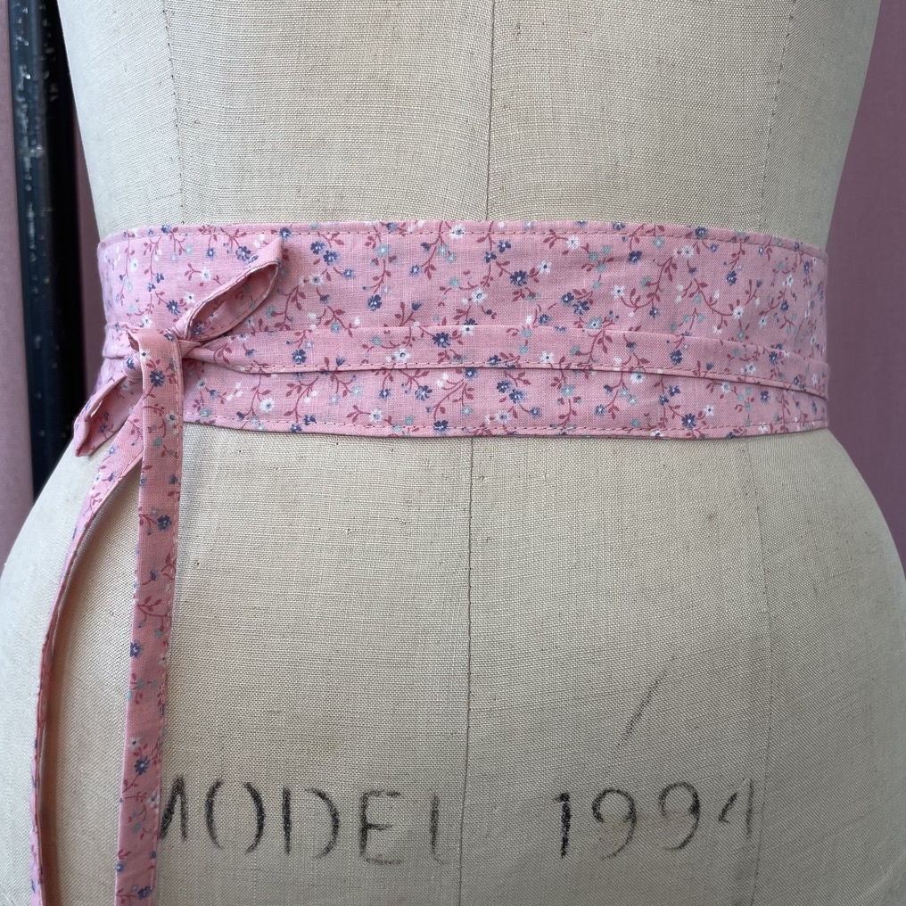 Mini Wrapping Belt - Pink Ditzy - FOLLY