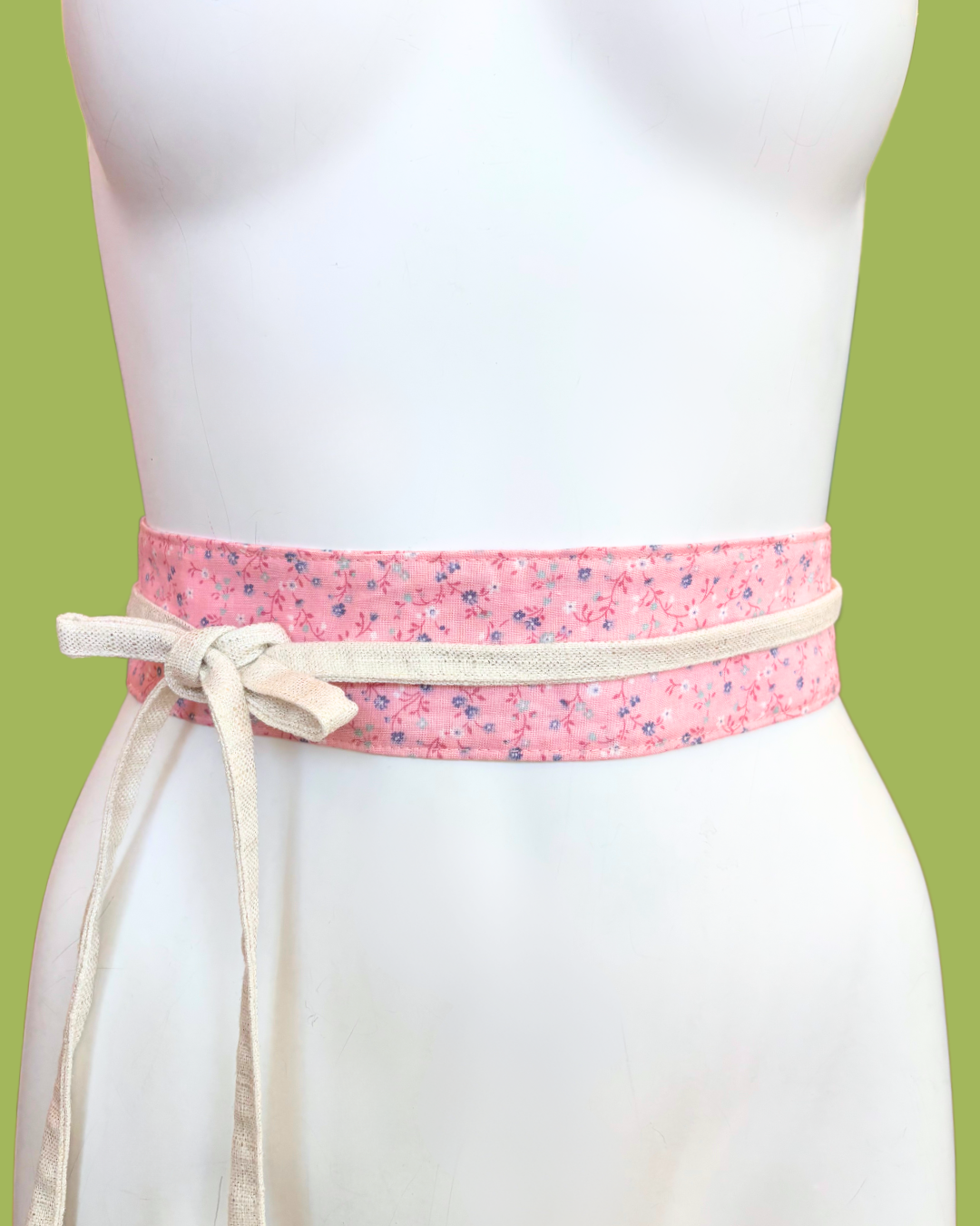Mini Wrapping Belt - Pink Ditzy - FOLLY