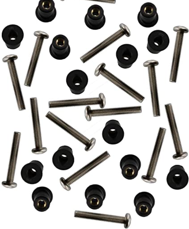 Scotty® 133-16 Well Nuts & Bolts - Set of 16 - Aquabatics Smithers