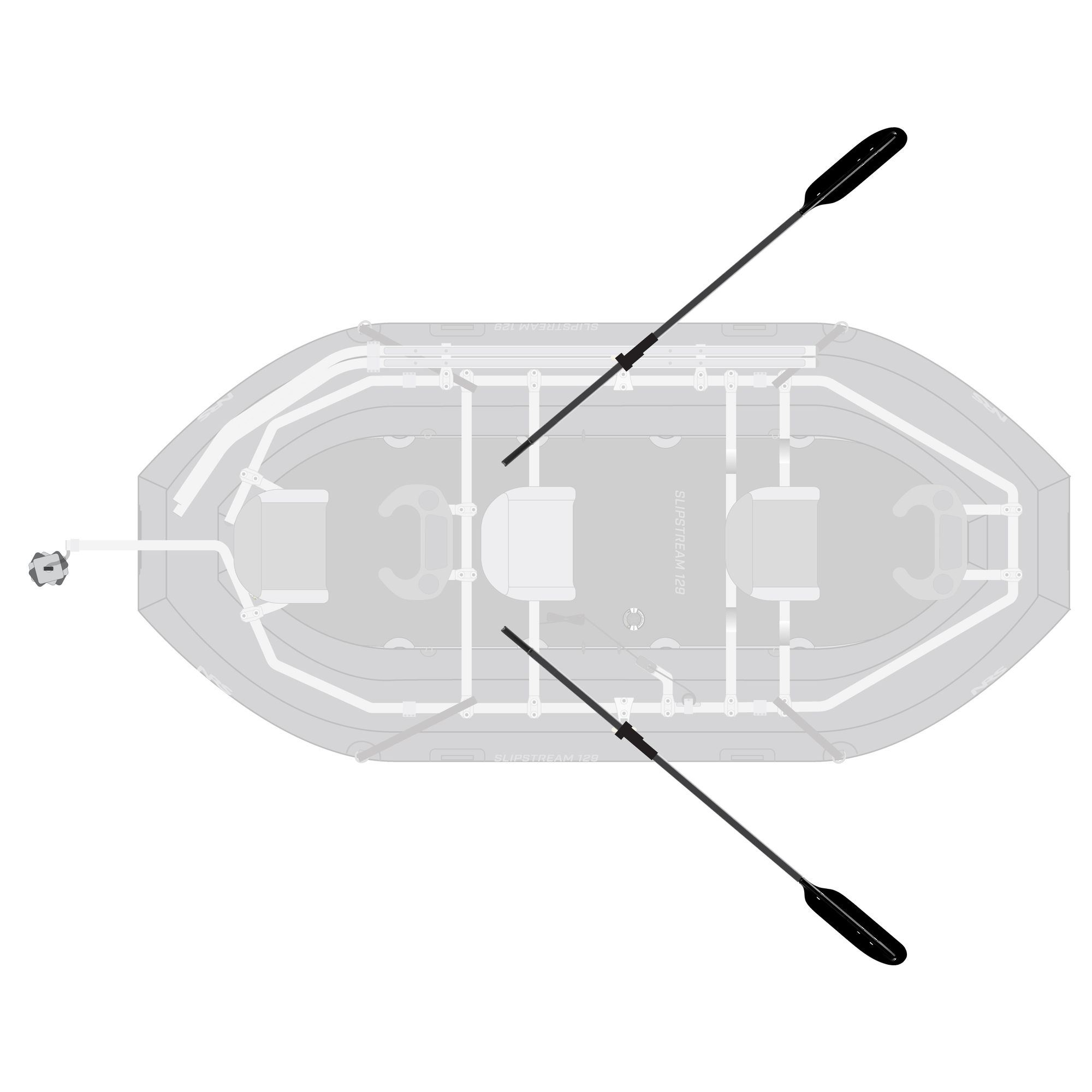 NRS Slipstream Fishing Raft Rower's Package - Aquabatics Smithers