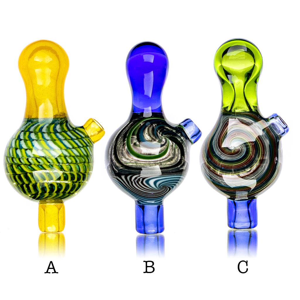 Handcrafted 25mm Multi Section Bubble Cap by Keith Engelmann b420 ...