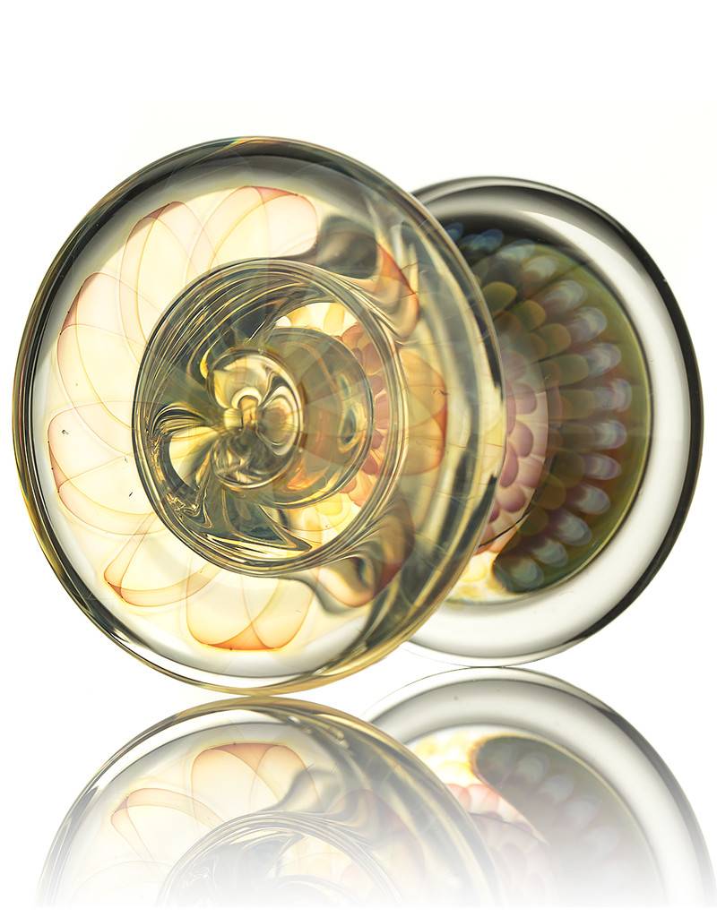 Heady Directional Carb Cap w/ 38mm Disk by Maka B Candy Cap - Witch DR