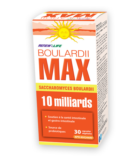Boulardii max 10 miliards 30 caps - Renew Life - Boutique en ligne ...