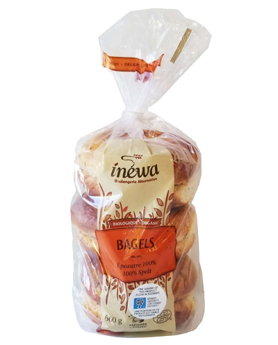 Bagel d'Epeautre bio pqt 6 660g - Inewa - Achat en ligne - Eco-Boutique ...