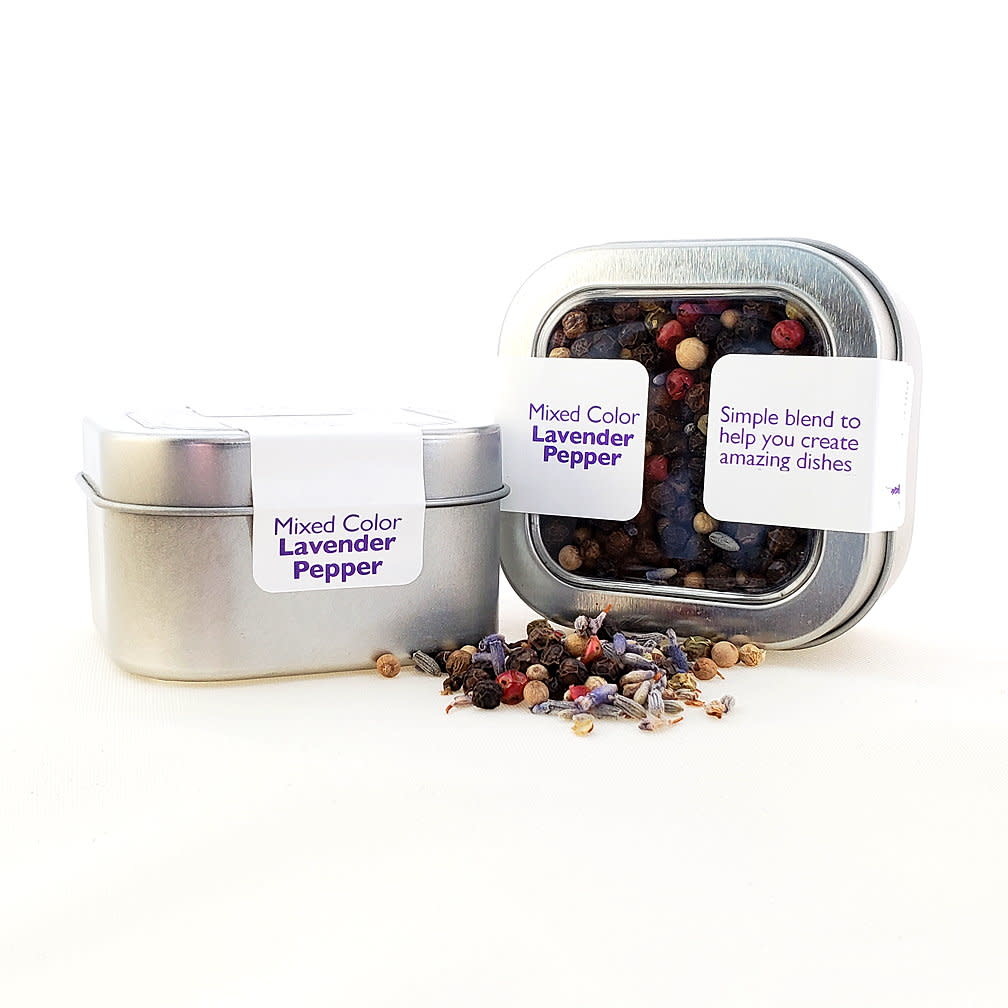 Lavender Wind Pepper, Lavender in tin - Lavender Wind