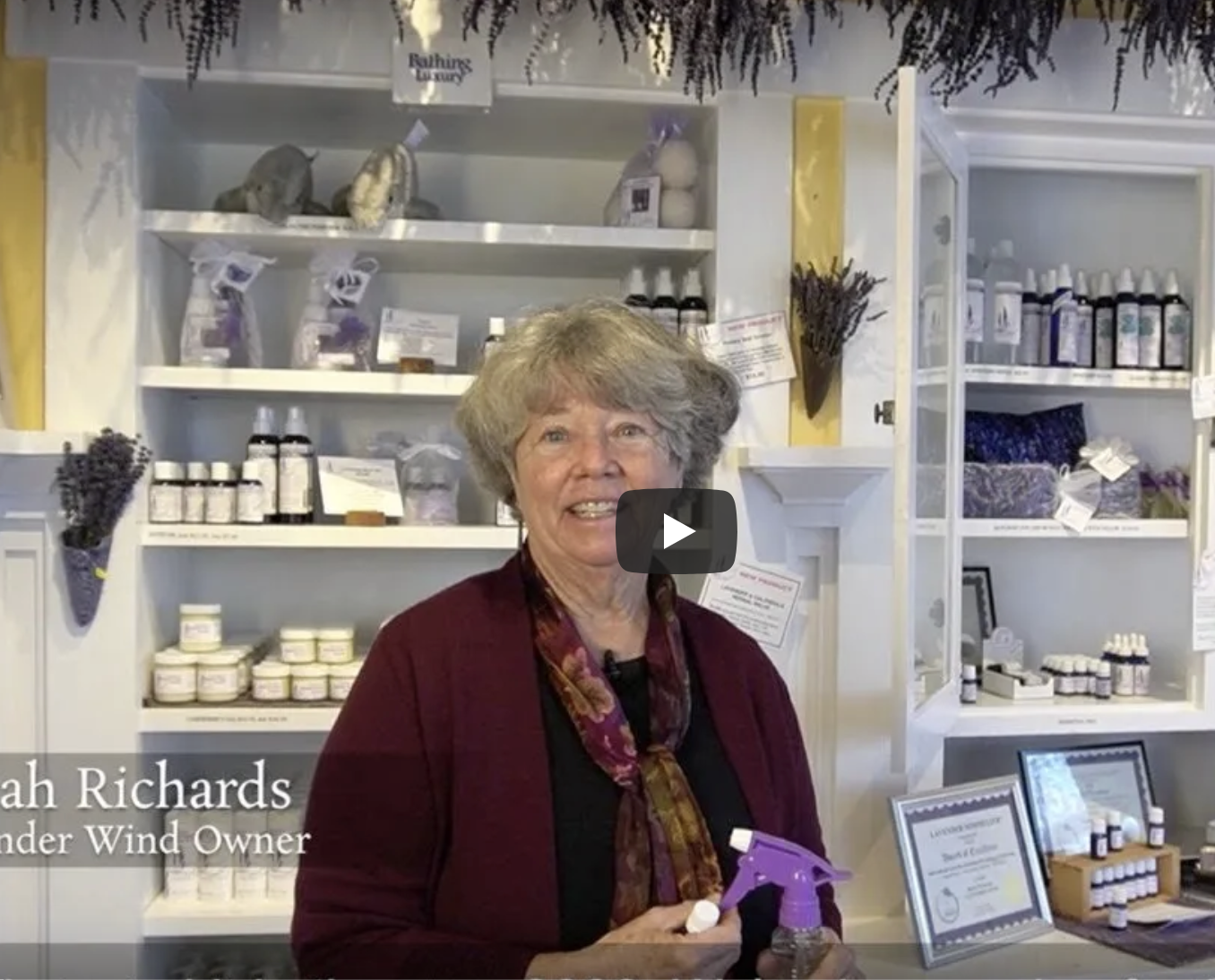 Tour our Shop - Lavender Wind