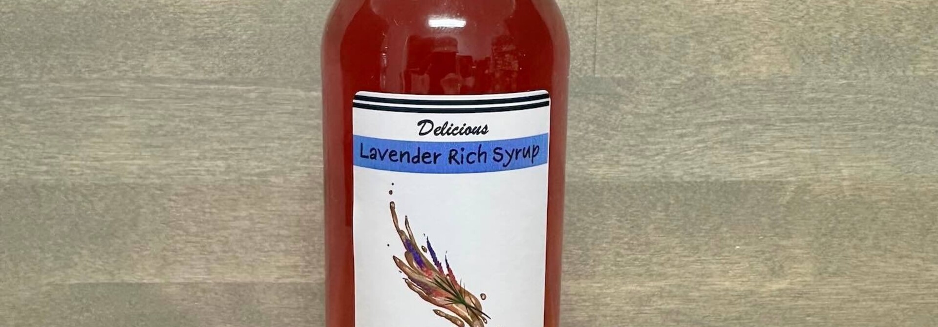 Lavender Rich Simple Syrup - 12 fl oz - Lavender Wind