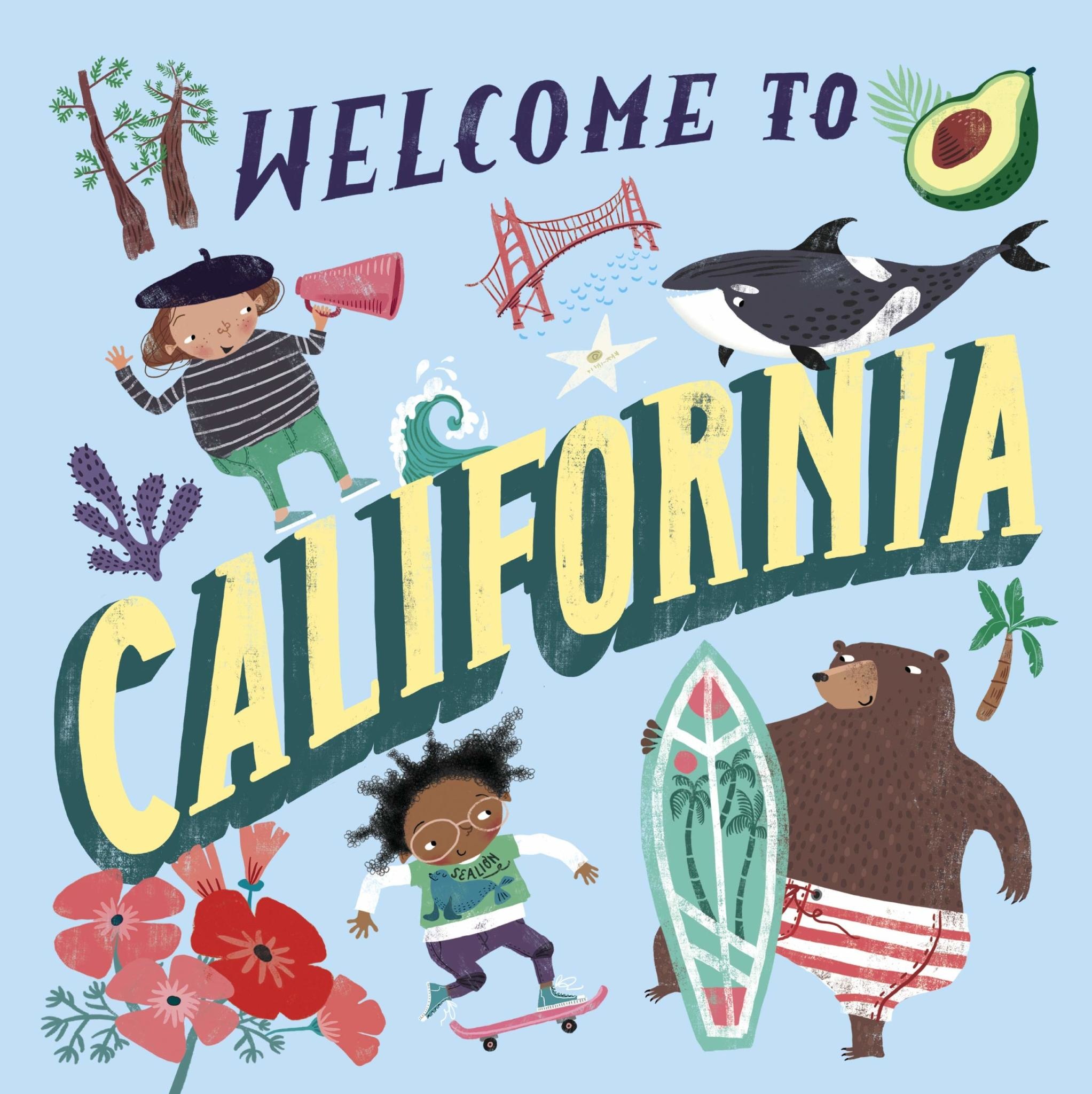 I Love You California Poster