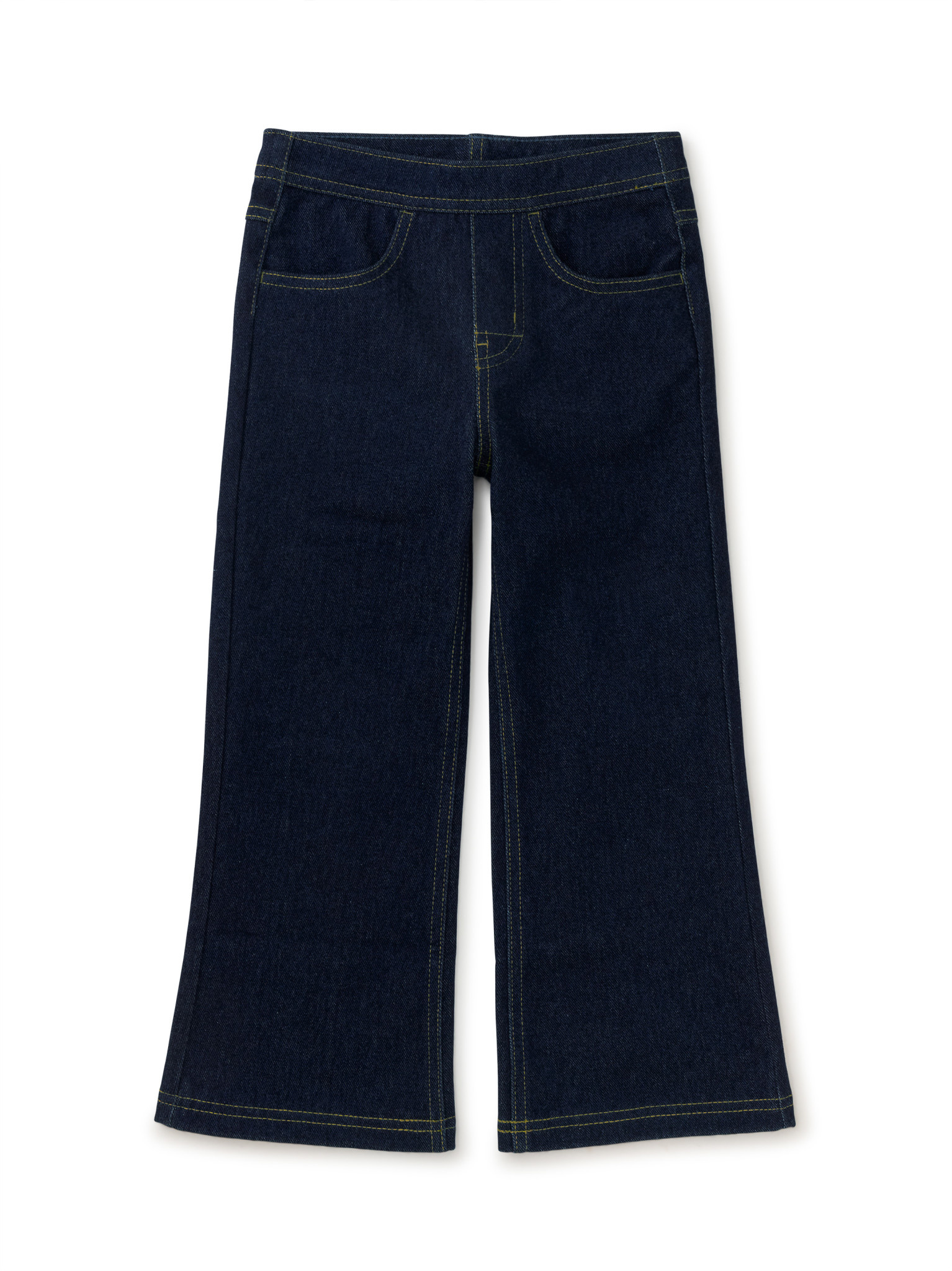 Denim Like Flare Pants - Dark Wash - Fiddlesticks