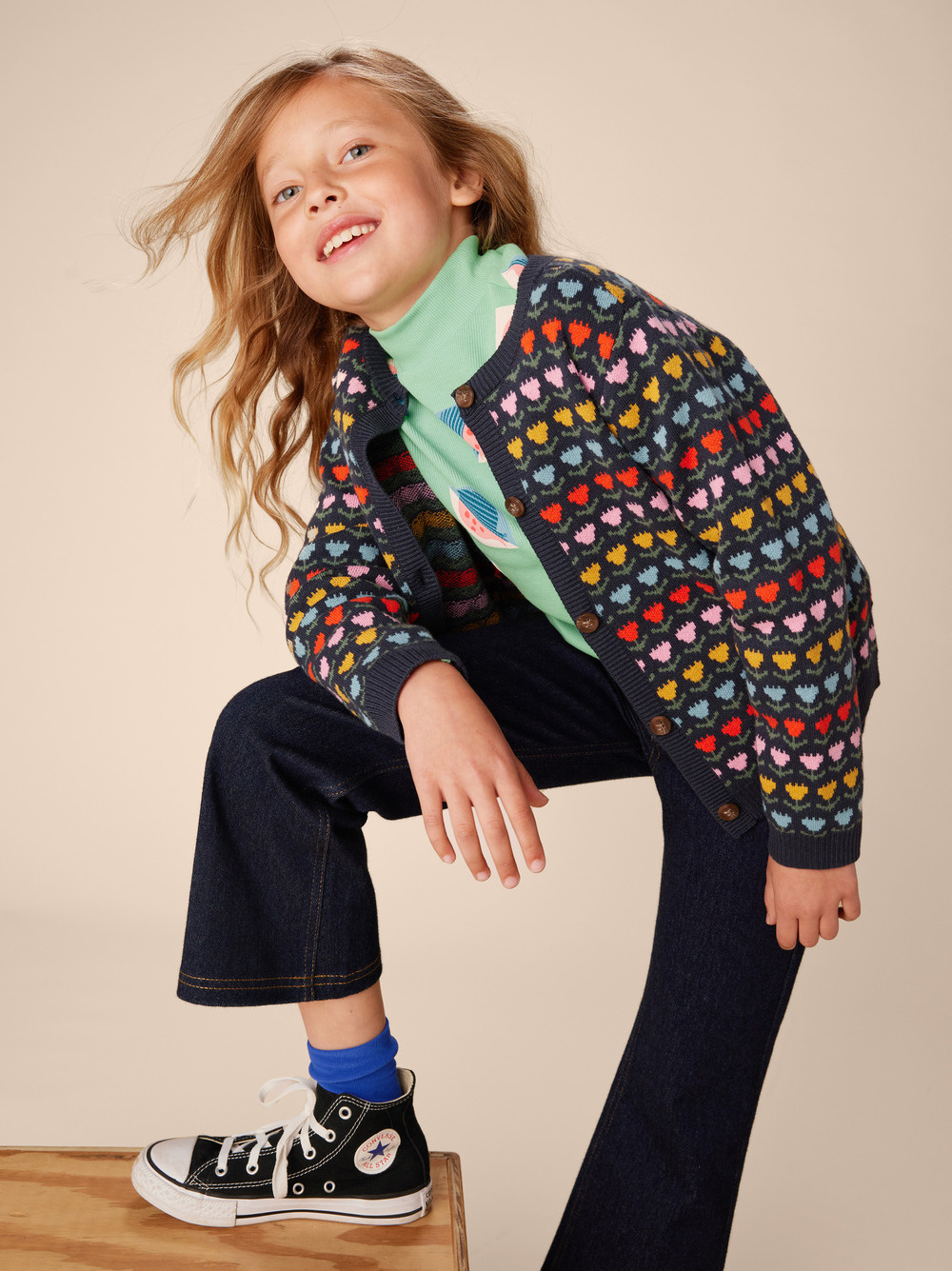 Denim Like Flare Pants - Dark Wash - Fiddlesticks