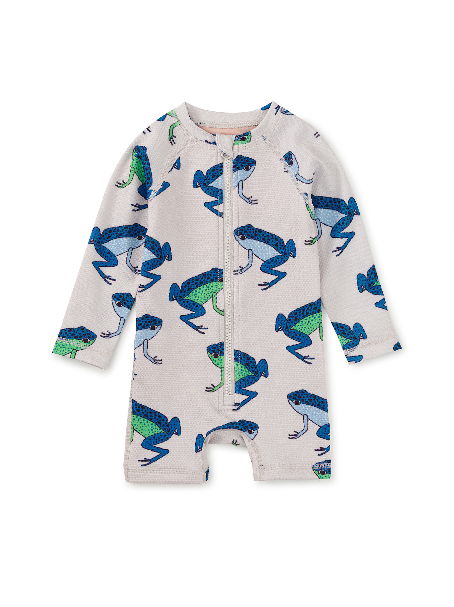 Rash Guard Baby Swimsuit - Blue Dart Frogs - Fiddlesticks