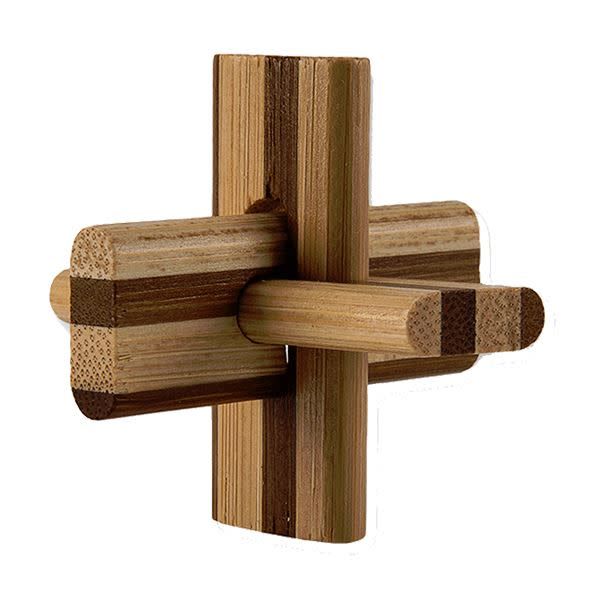 Eco Game Assorted Mini Eco Bamboo Puzzles - EnchantedForest
