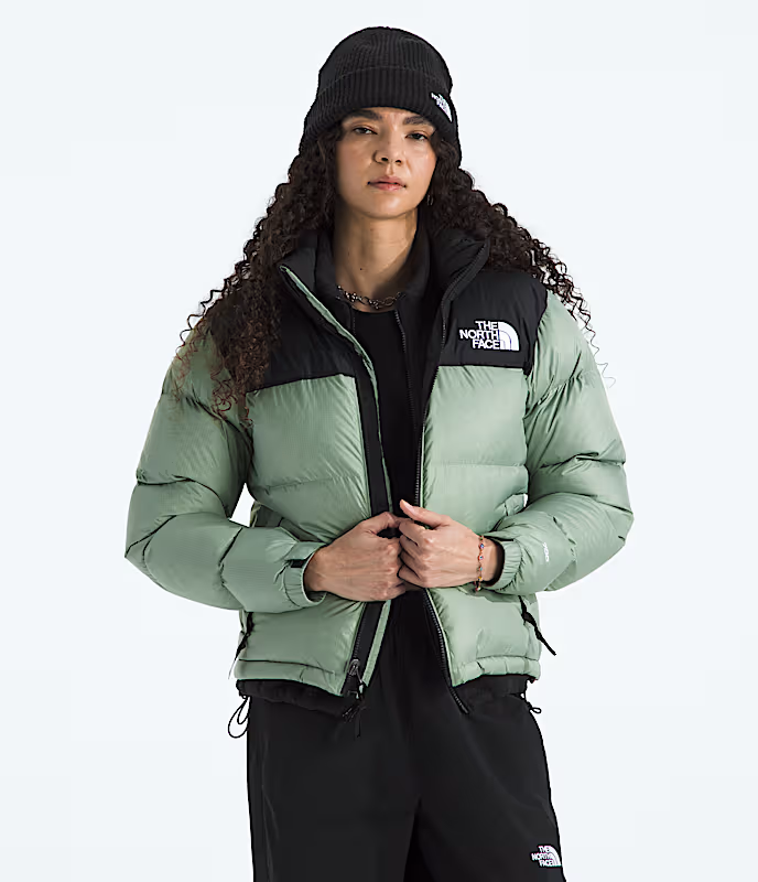 NORTH FACE - FEMMES 1996 RETRO NUPTSE JACKET SLATE MOSS - Universe ...