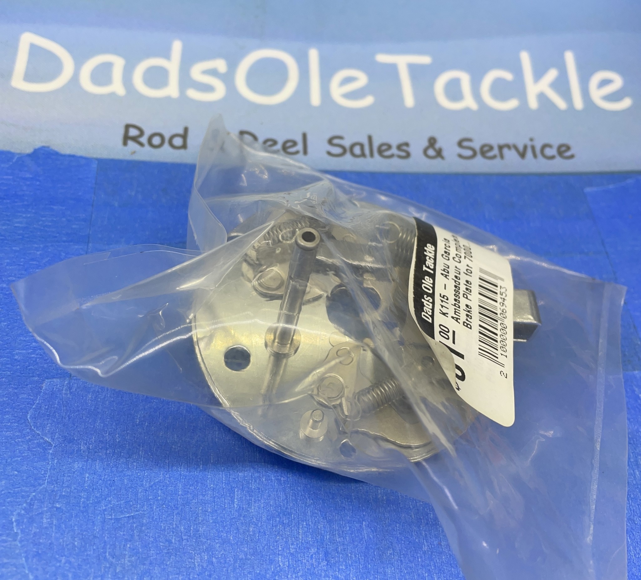 6920 - K115 - Bin 585- Abu Garcia Ambassadeur Complete Brake Plate for ...