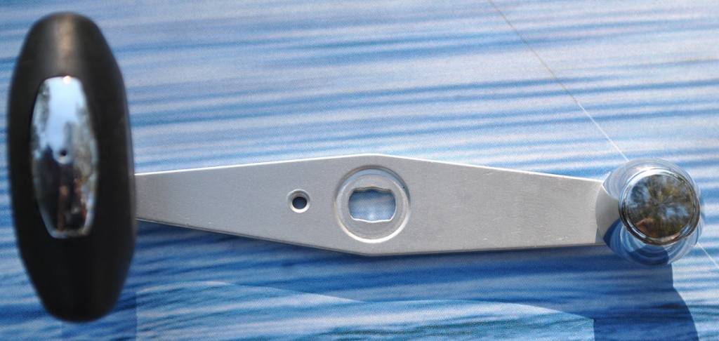 Abu Garcia Abu Garcia Ambassadeur Silver Aluminum Power Handle ...