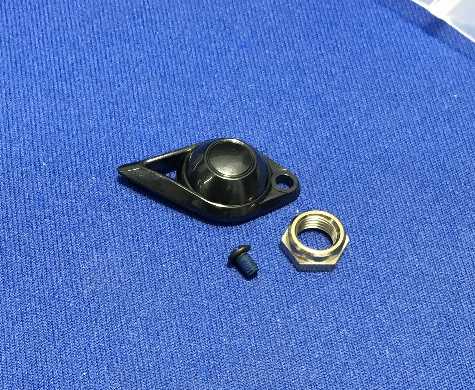 Shimano Handle Nut Plate with Black Screw Fits Shimano Curado G Series ...