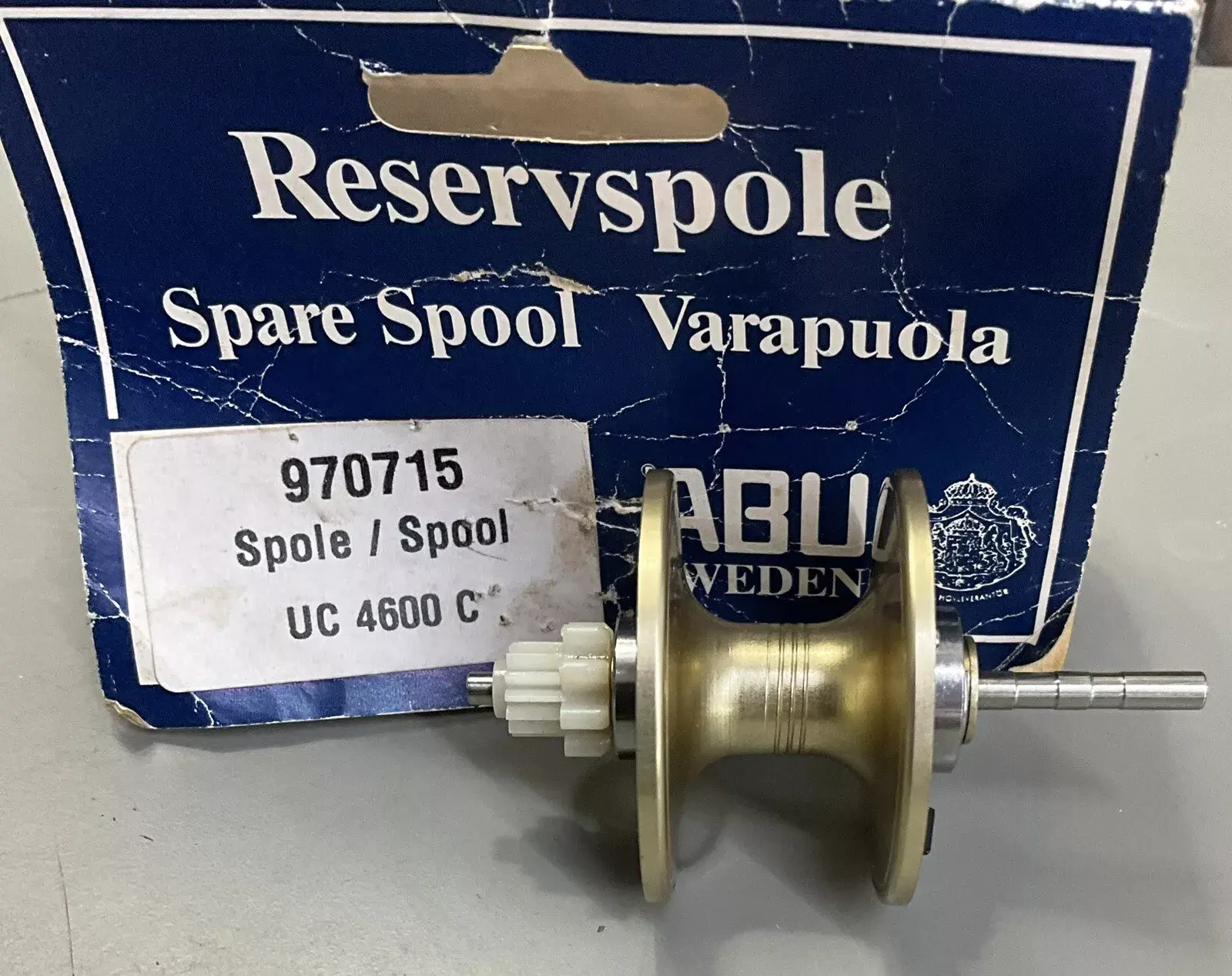 Abu Garcia Ambassadeur UC 4600 C Spool Complete Abu Sweden Package ...