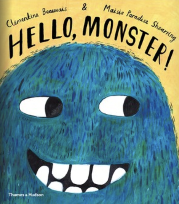 Hello Monster Book - ivory & birch