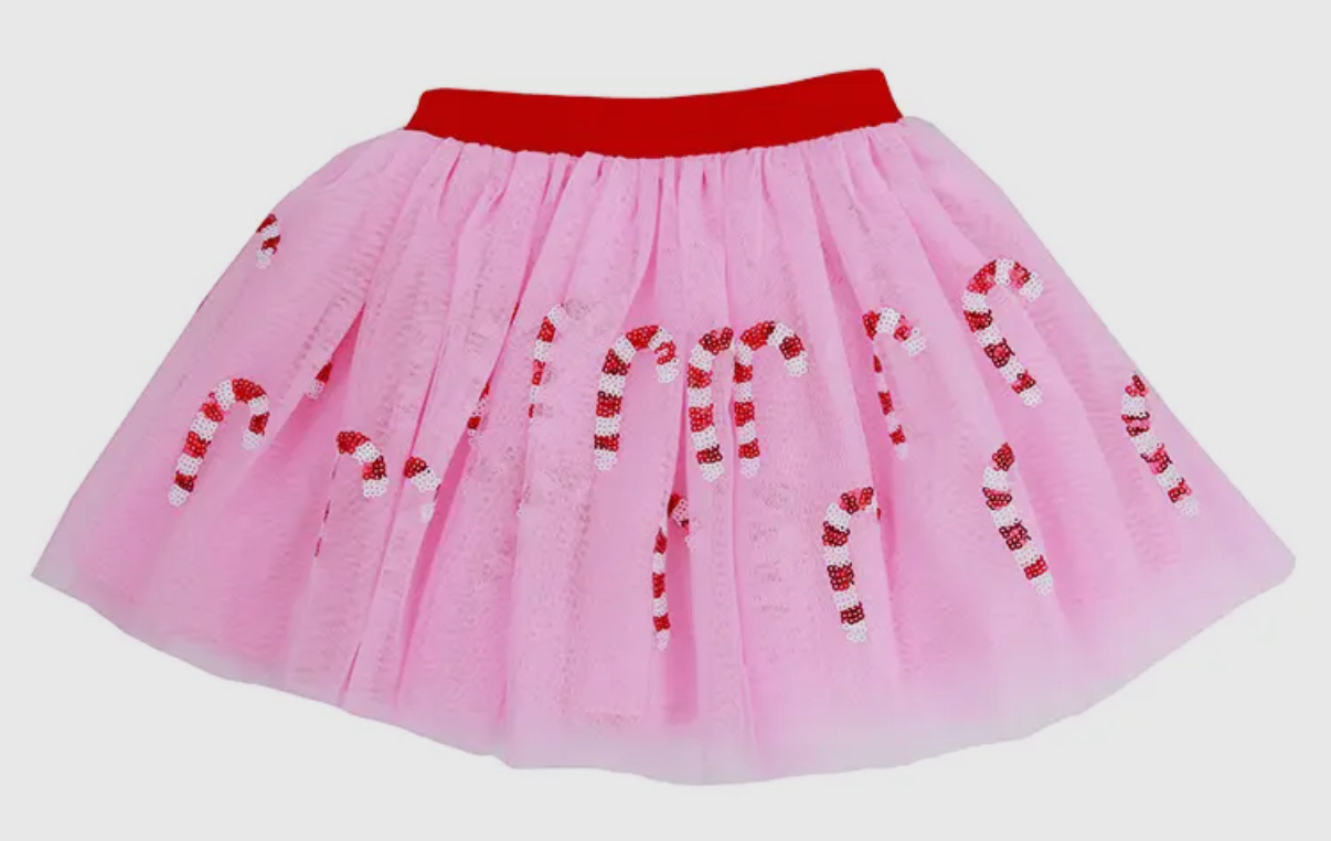 Pink Candy Cane Tutu - ivory & birch