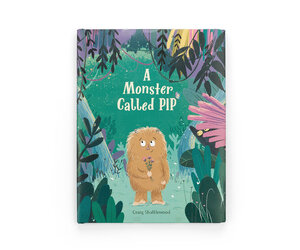 A Monster Called Pip Book - ivory & birch