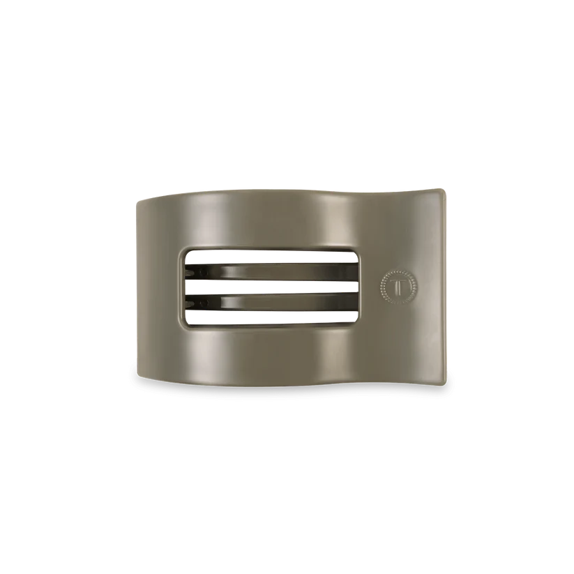 Flat Rectangle Hair Clip - Small - - ivory & birch