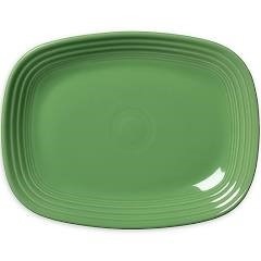 Rectangular Platter 11 3/4 Meadow - Canton Dish Barn
