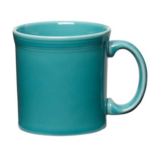 Java Mug 12 oz Fiesta® Turquoise - Canton Dish Barn