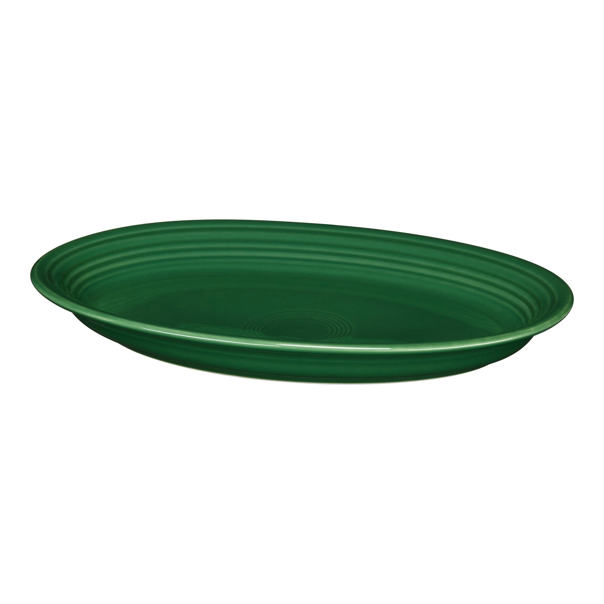 Large Oval Platter 13 5/8 Jade - Canton Dish Barn
