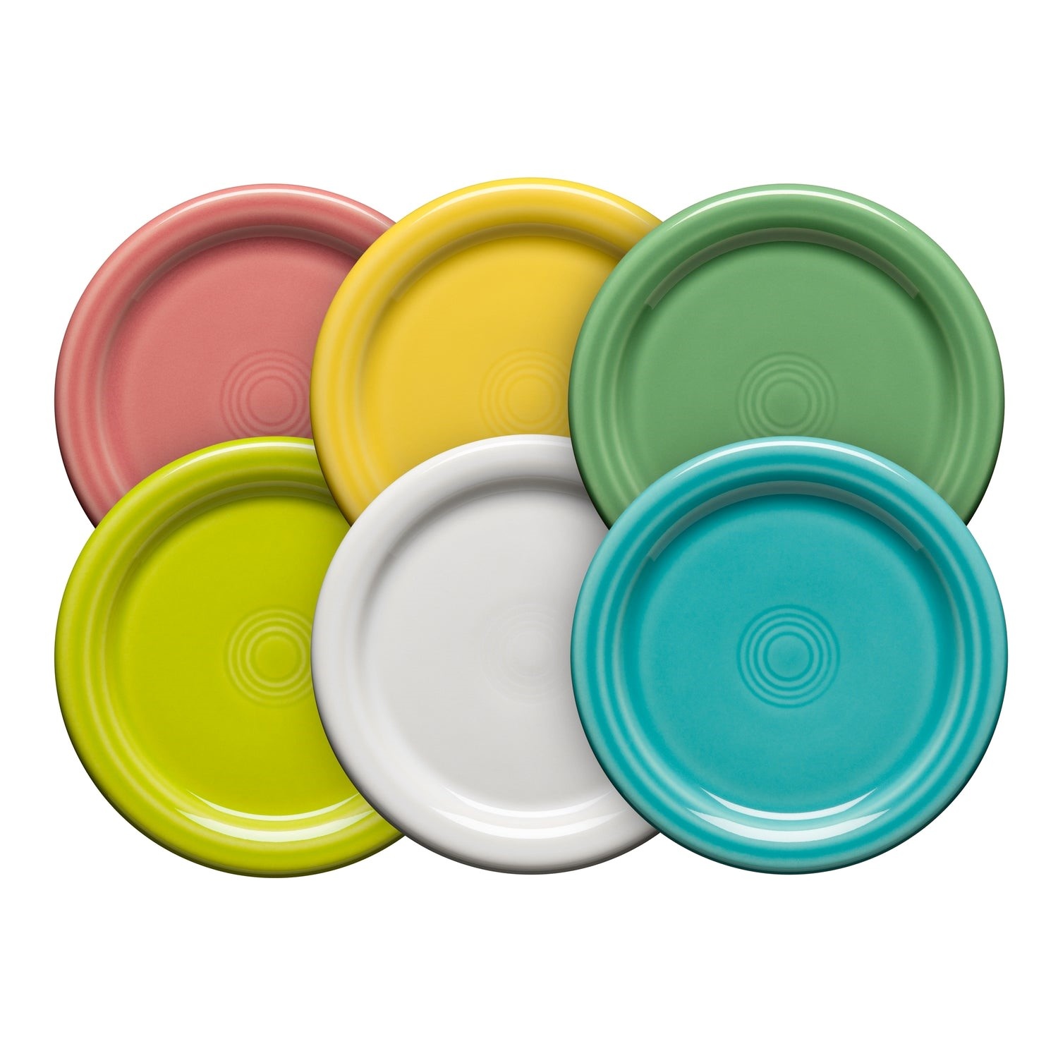 Coaster 6 PC Light Colors - Canton Dish Barn