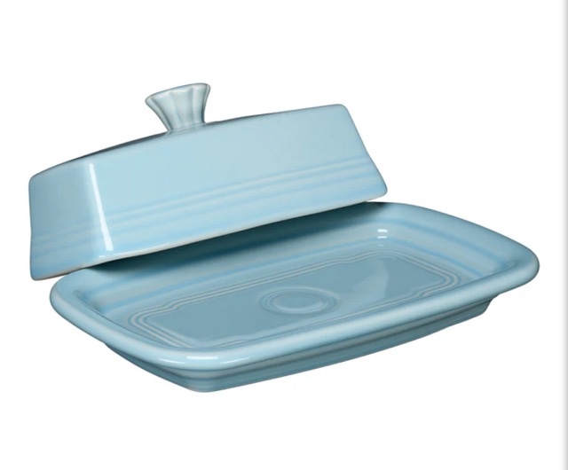 Extra Large Covered Butter Sky - Canton Dish Barn