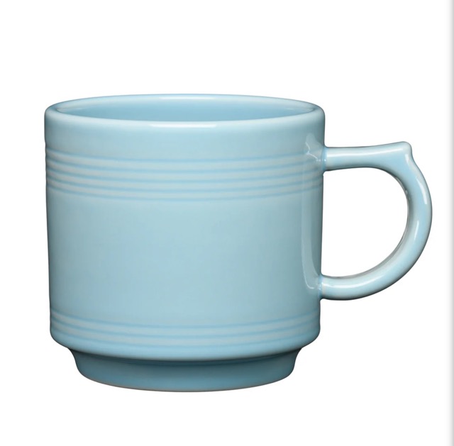 Stacking Mug 16 oz Sky - Canton Dish Barn