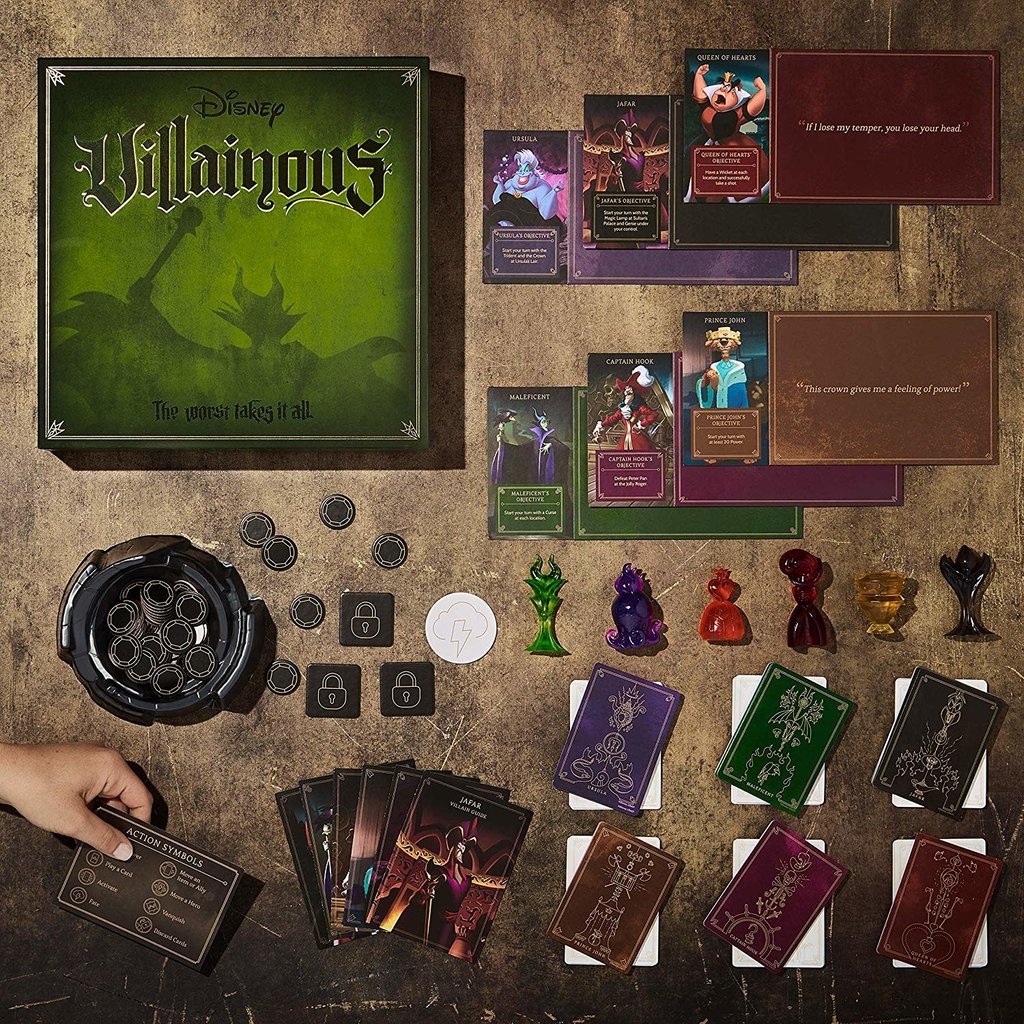 Disney's Villainous Game - Minds Alive! Toys Crafts Books