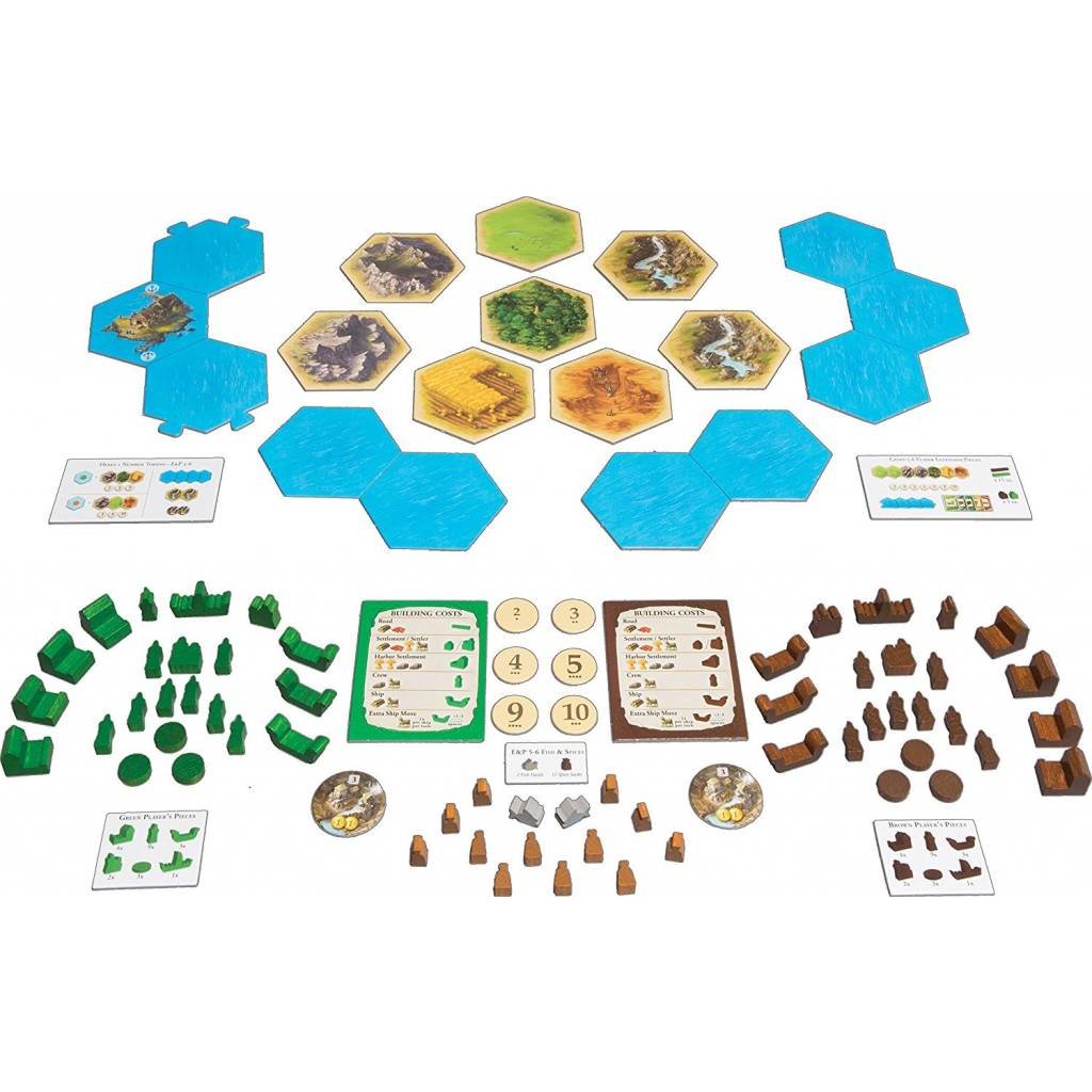 Catan Game 5-6 Player Expansion: Pirates & Explorers - Minds Alive ...