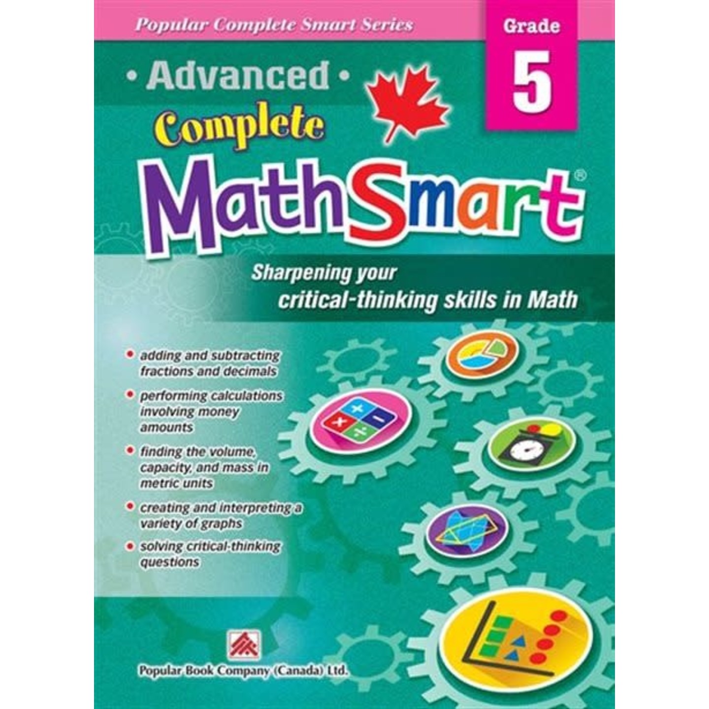 Advanced Complete Mathsmart Grade 5 - Minds Alive! Toys Crafts Books