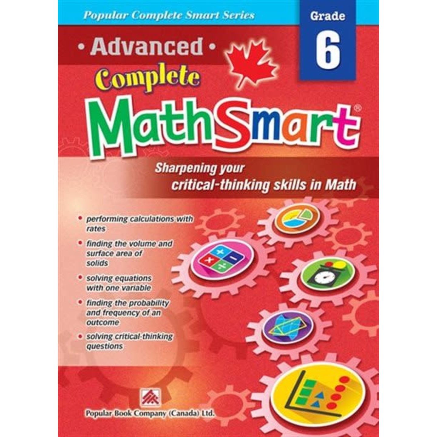 Advanced Complete Mathsmart Grade 6 - Minds Alive! Toys Crafts Books