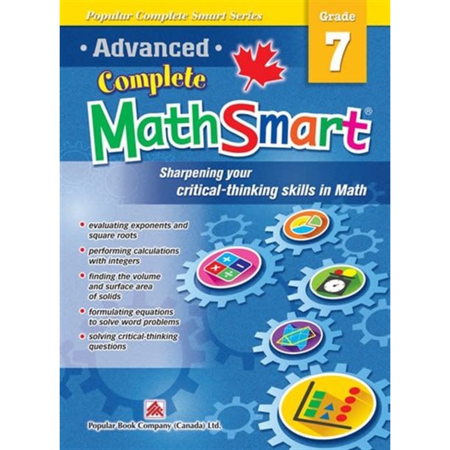 Advanced Complete Mathsmart Grade 7 - Minds Alive! Toys Crafts Books