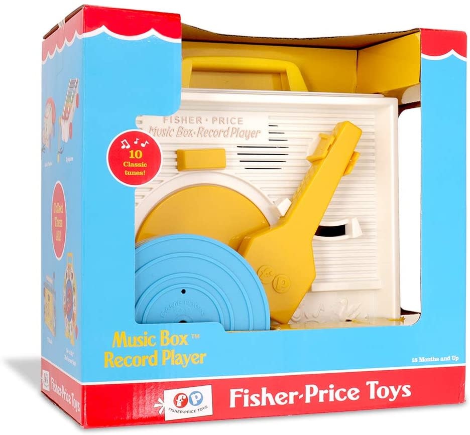 Fischer Price Music Box Record Player Minds Alive Toys Crafts Books