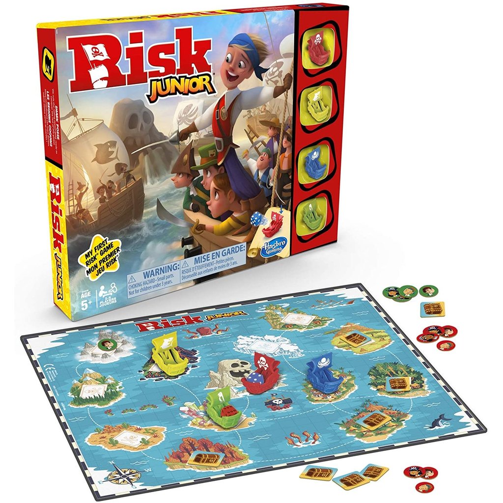 Hasbro Game Risk Junior - Minds Alive! Toys Crafts Books