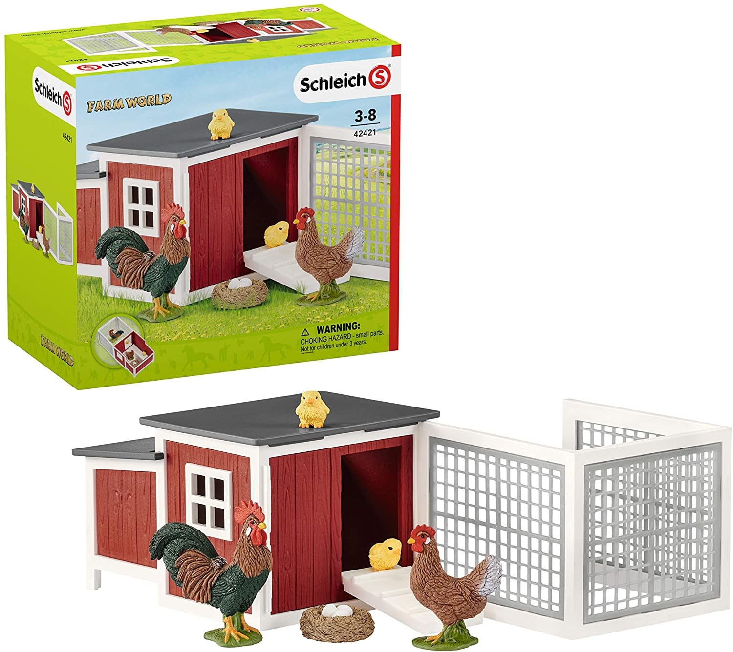 Schleich Farm World Chicken Coop - Minds Alive! Toys Crafts Books