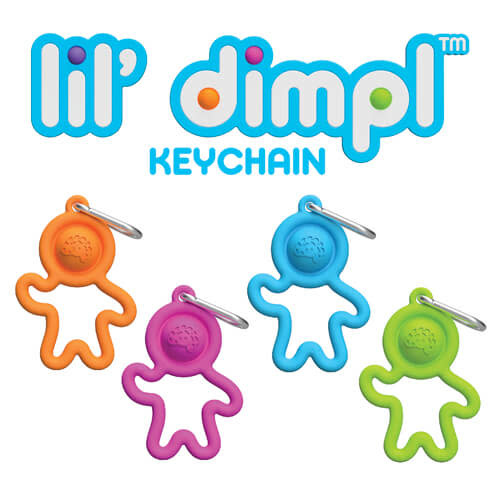 Fat Brain Toys Lil Dimpl Keychain - Minds Alive! Toys Crafts Books