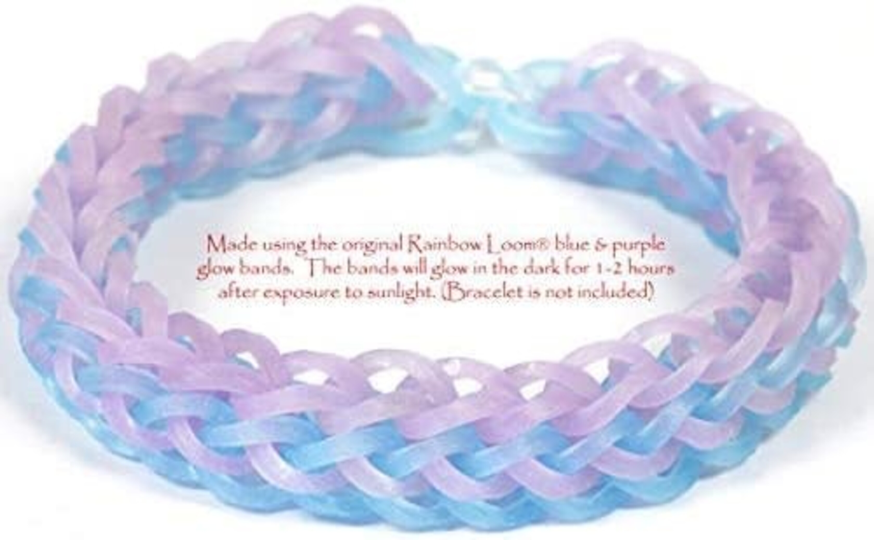 Rainbow Loom Rubber Bands Electric Purple - Minds Alive! Toys Crafts Books