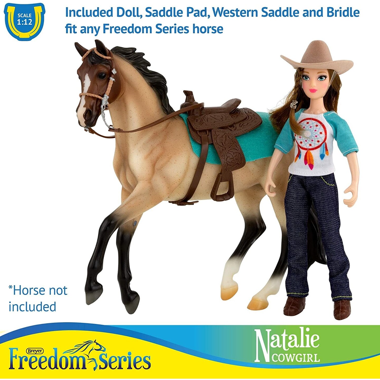 Breyer Doll Natalie Western Rider with Tack - Minds Alive! Toys Crafts ...